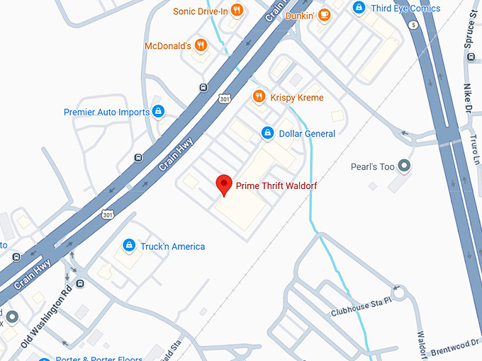 16. prime thrift waldorf map