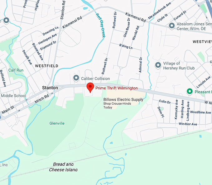 16. prime thrift wilmington map