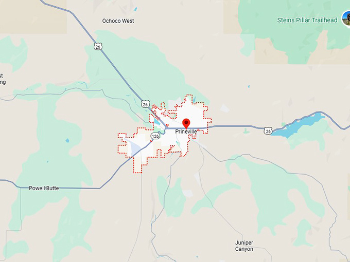 16. prineville map