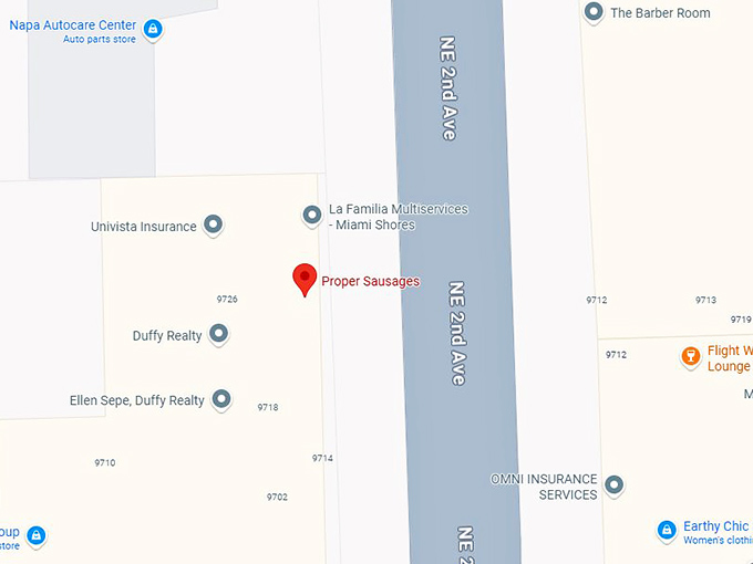 16. proper sausages map