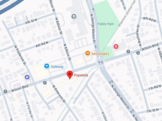 16. pupatella (5104 wilson blvd) map