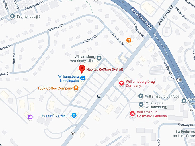 16. restore williamsburg map