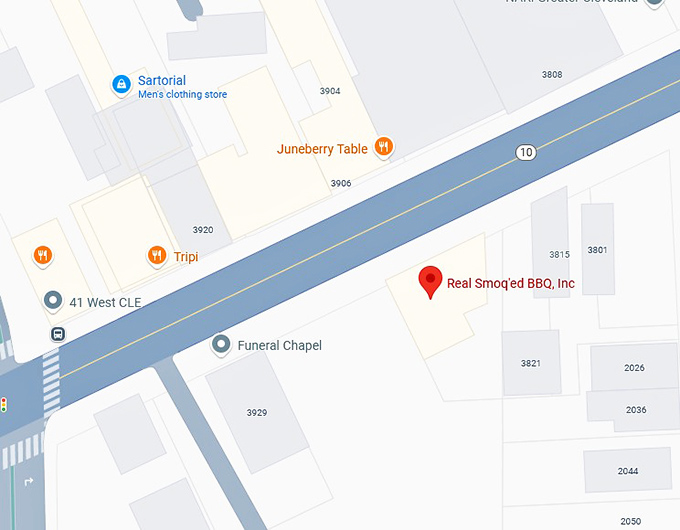 16. real smoq'ed bbq map