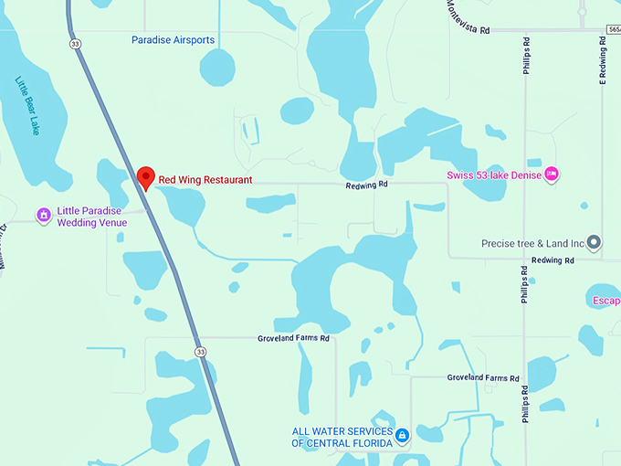 16. red wing restaurant map
