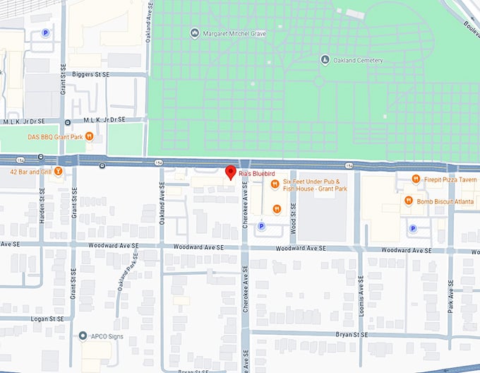 16. ria's bluebird map