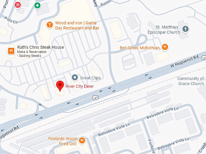 16. river city diner map