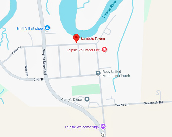 16. sambo's tavern map