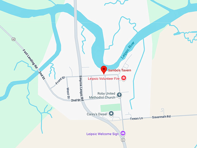 16. sambo&rsquo;s tavern map