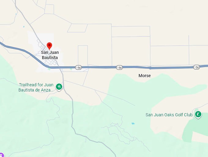 san juan bautista map