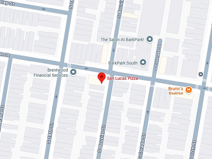 16. san lucas pizza map