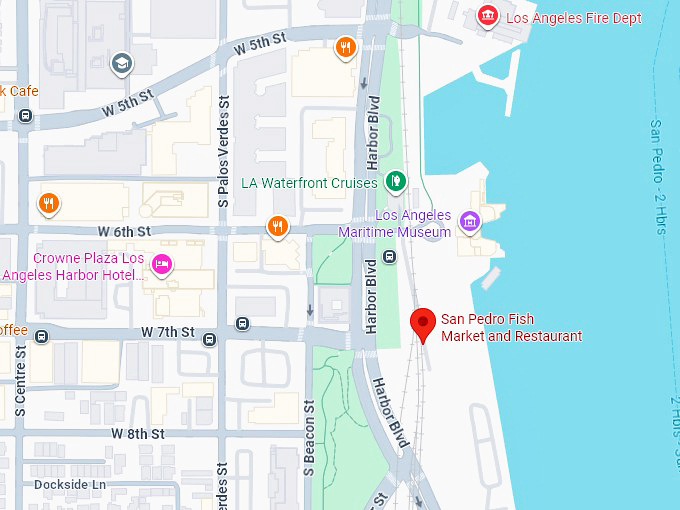 16. san pedro fish market and restaurant map
