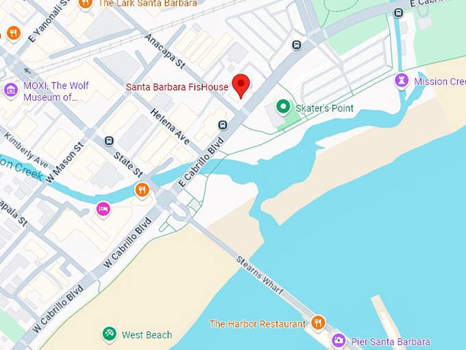 16. santa barbara fishouse map