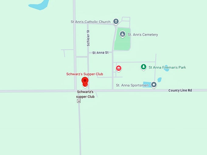 16. schwarz&rsquo;s supper club map