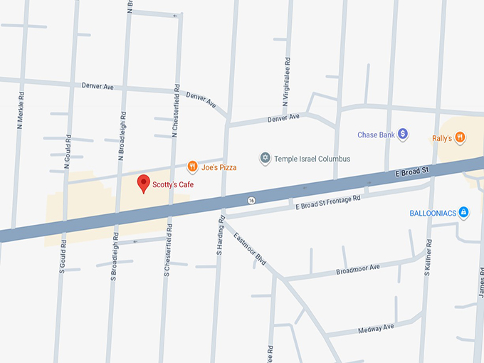 16. scotty's cafe map