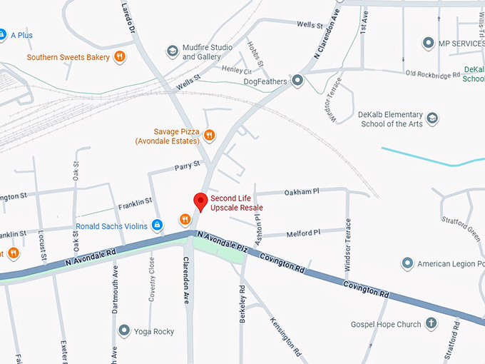 16. second life upscale resale map