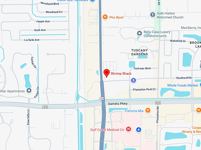 16. shrimp shack map