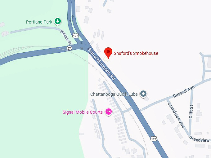 16. shuford&rsquo;s smokehouse map