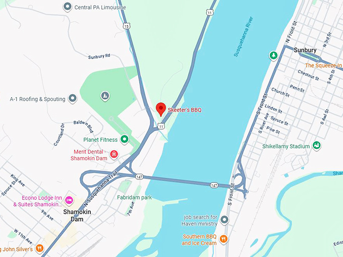 16. skeeter's bbq map