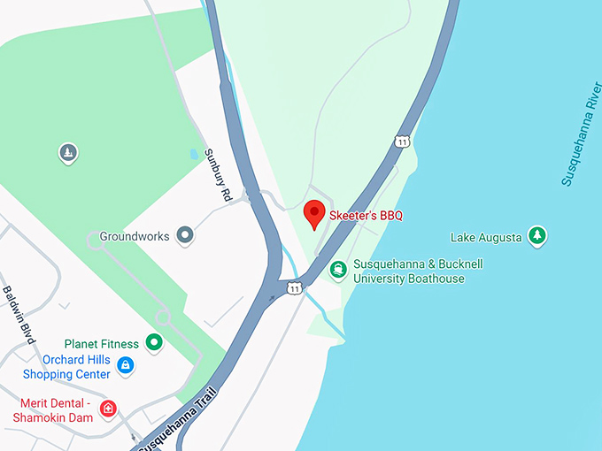 16. skeeter's bbq map