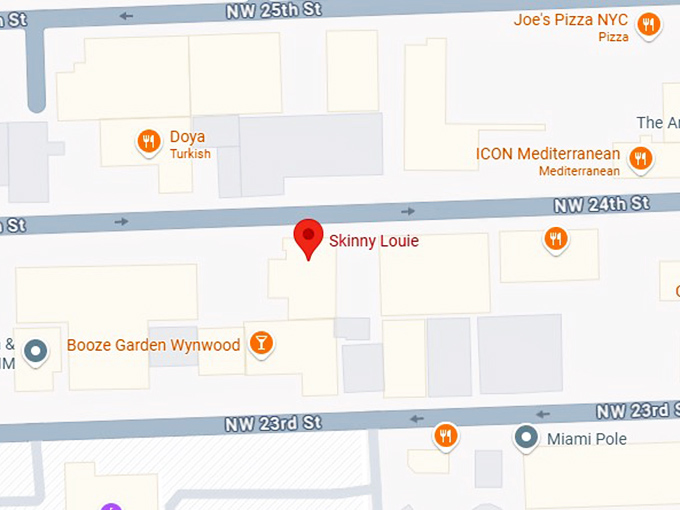 16. skinny louie map