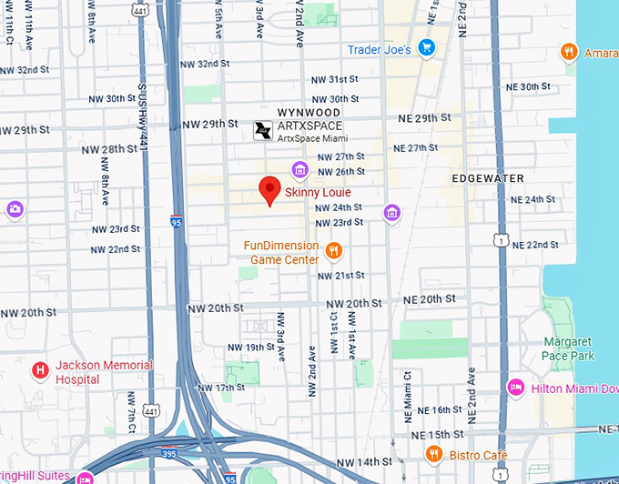 16. skinny louie map