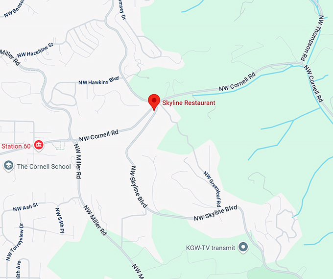 16. skyline restaurant map