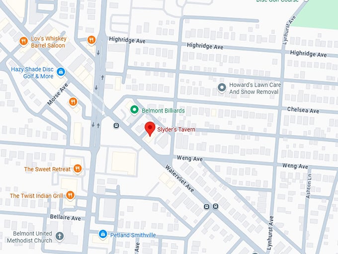 16. slyder's tavern map