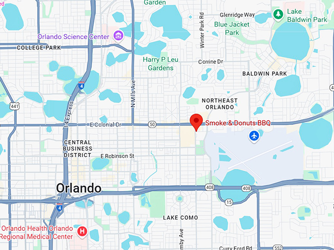 16. smoke & donuts bbq map