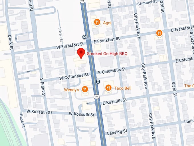 16. smoked on high bbq map