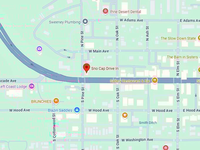 16. sno cap drive in map
