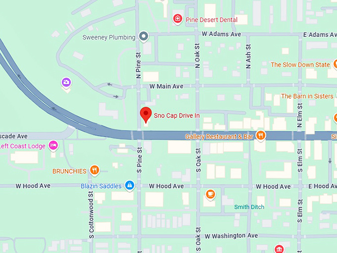 16. sno cap drive in map