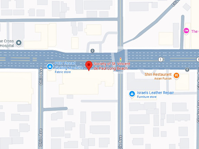 16. society of st. vincent de paul long beach thrift store map