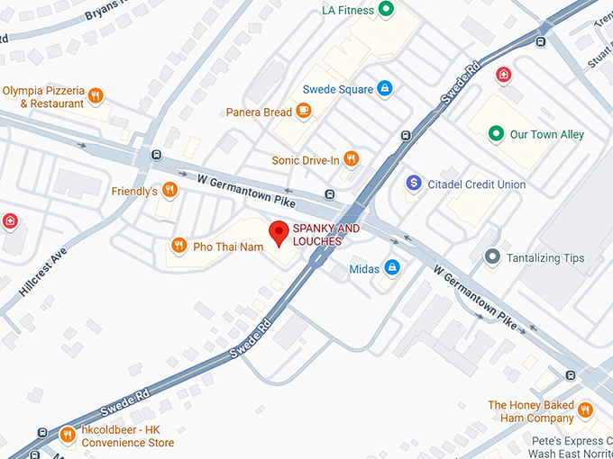 16. spanky & louches map