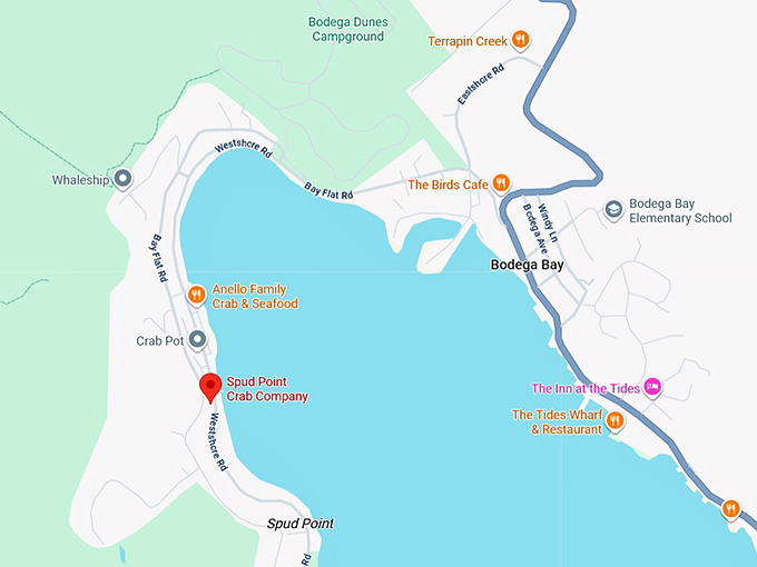 16. spud point crab company map