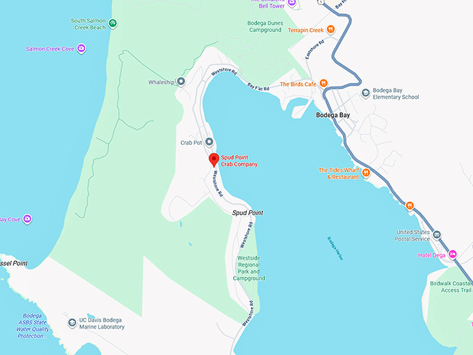 16. spud point crab company map