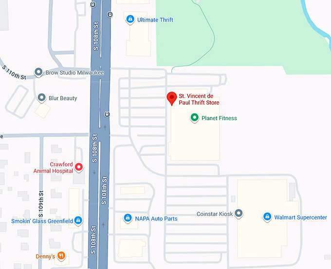 16. st. vincent de paul thrift store map