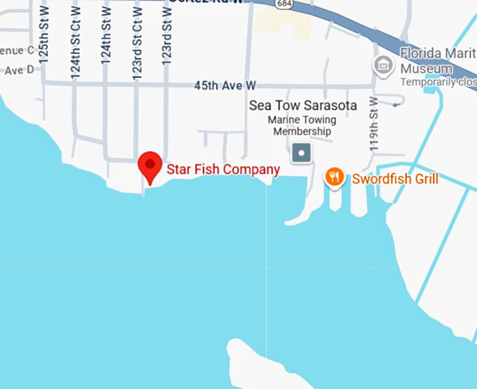 16. star fish company map