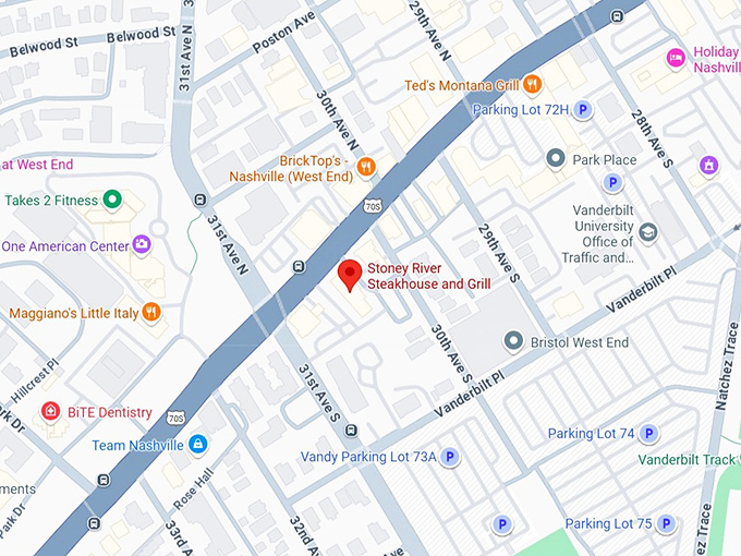 16. stoney river steakhouse and grill map