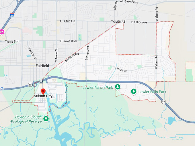 16. suisun city map
