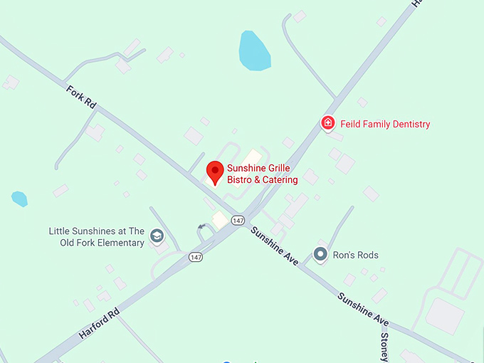 16. sunshine grille bistro & catering map