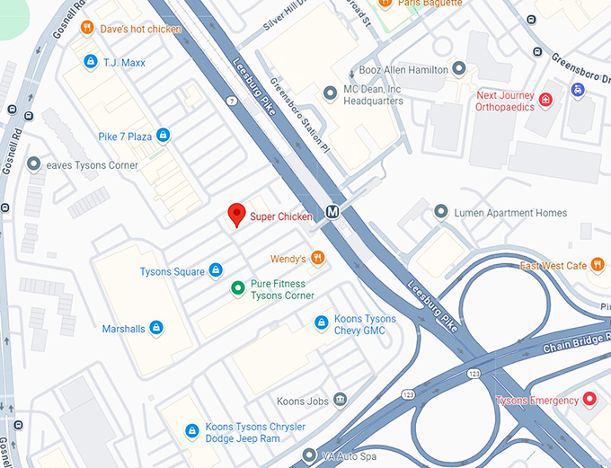 16. super chicken map