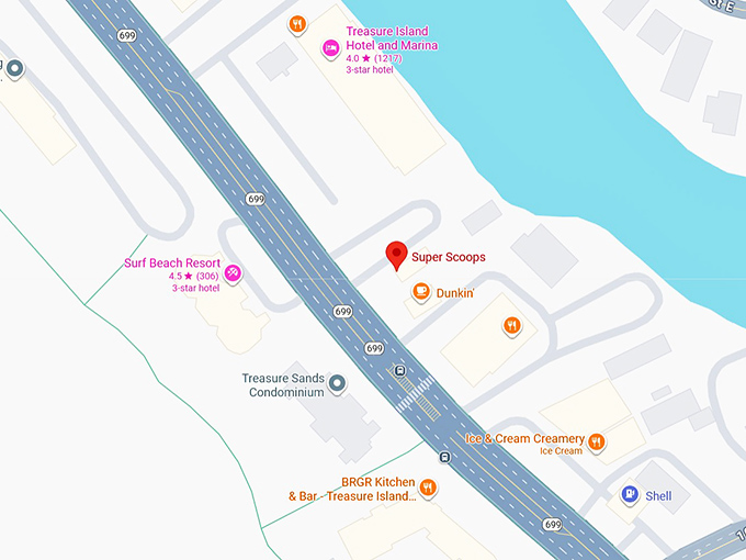 16. super scoops map