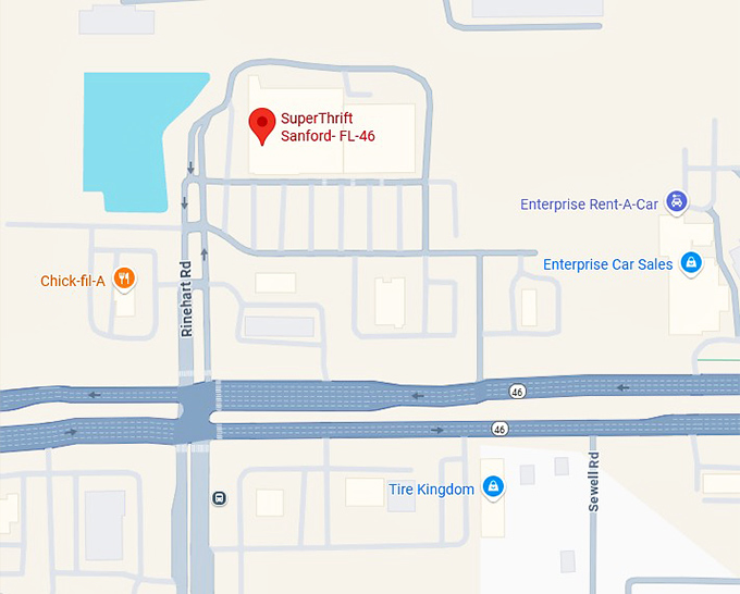 16. superthrift sanford fl 46 map