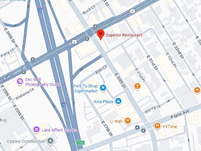 16. superior restaurant map