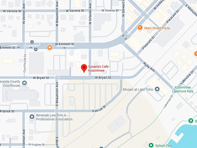 16. susana's cafe kissimmee map
