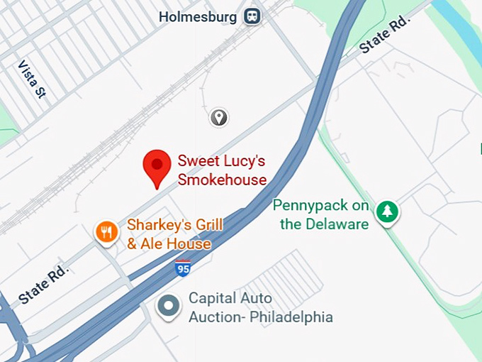 16. sweet lucy's smokehouse map