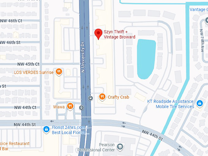 16. szyn thrift + vintage broward map