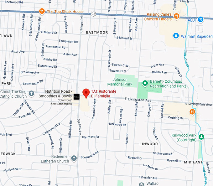 16. tat ristorante di famiglia map