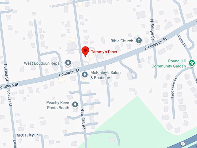 16. tammy's diner map