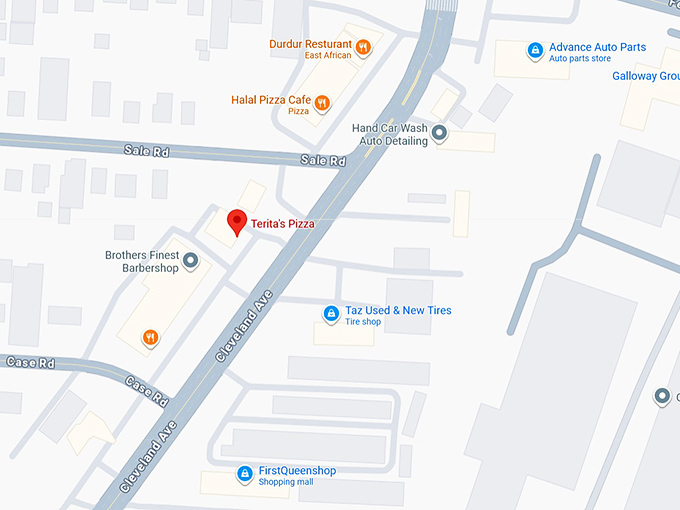 16. terita&rsquo;s pizza map